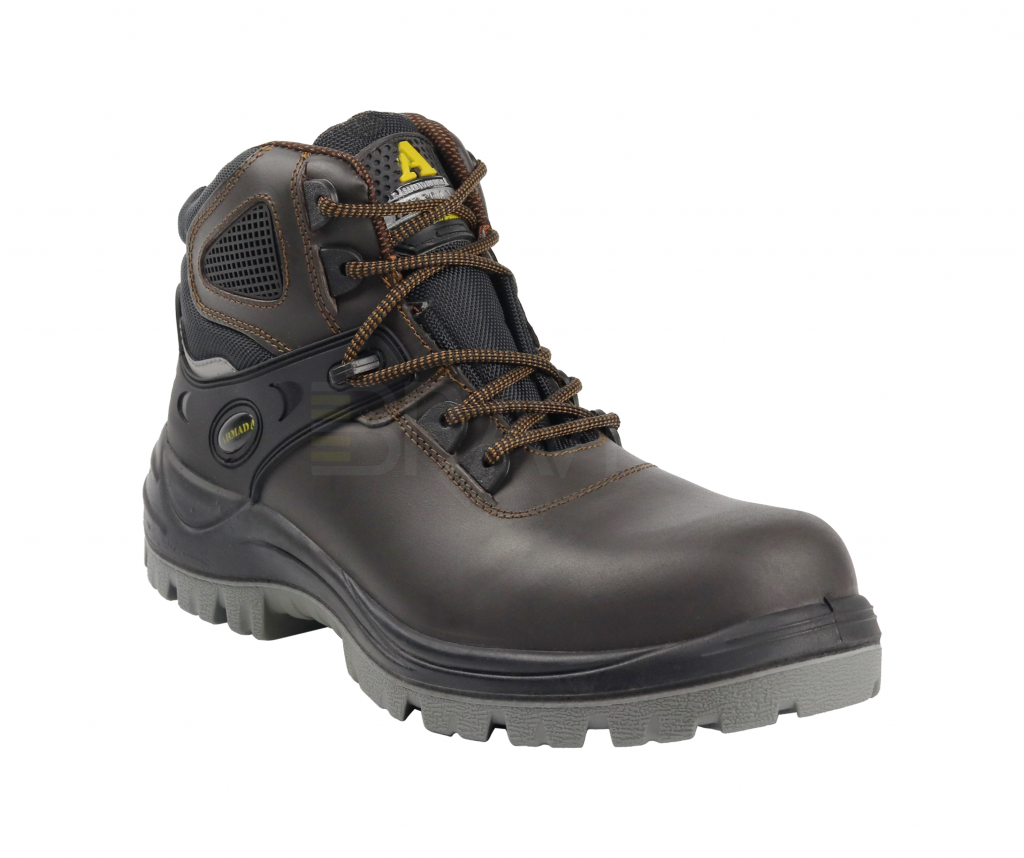 Calzado industrial modelo 5020 Café marca Armada – Bravio
